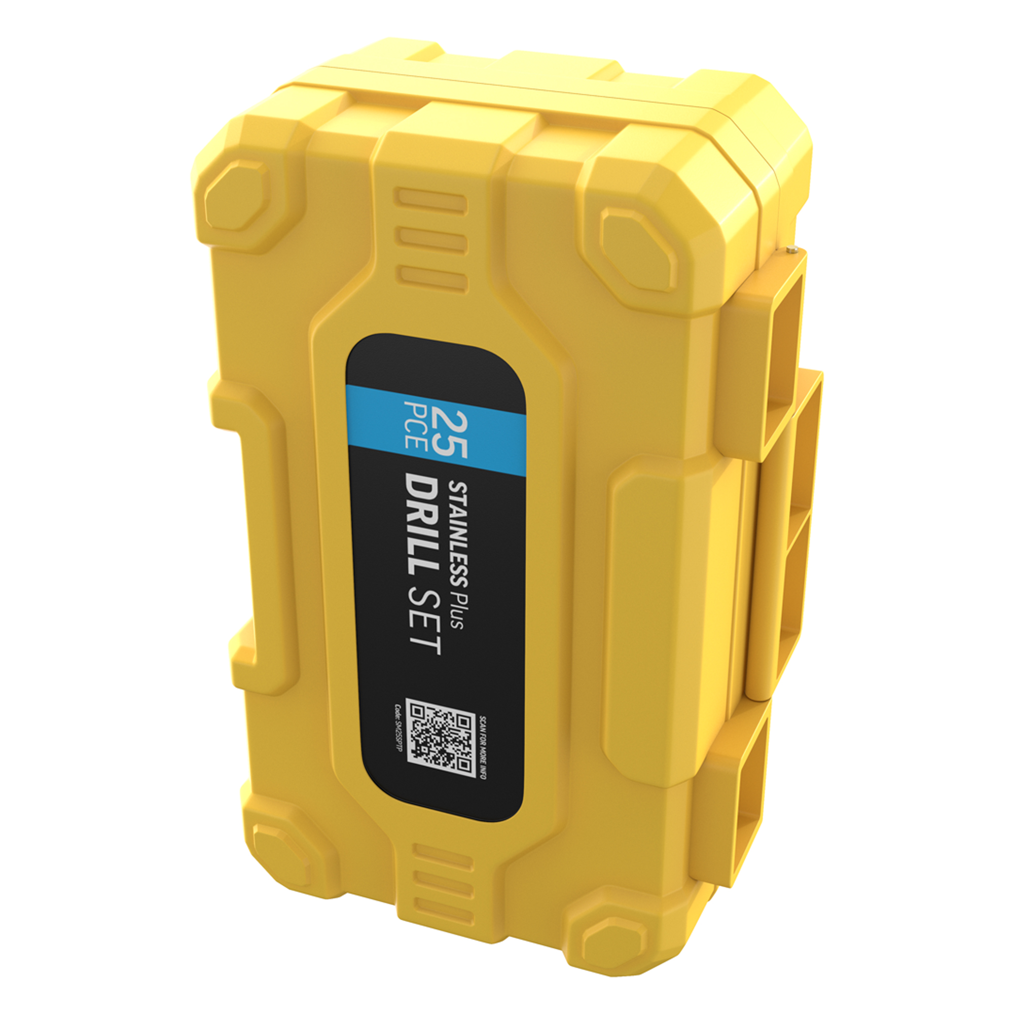 25 Piece | Alpha Stainless Plus Metric Tuffbox Pro Drill Set - Alpha Tools